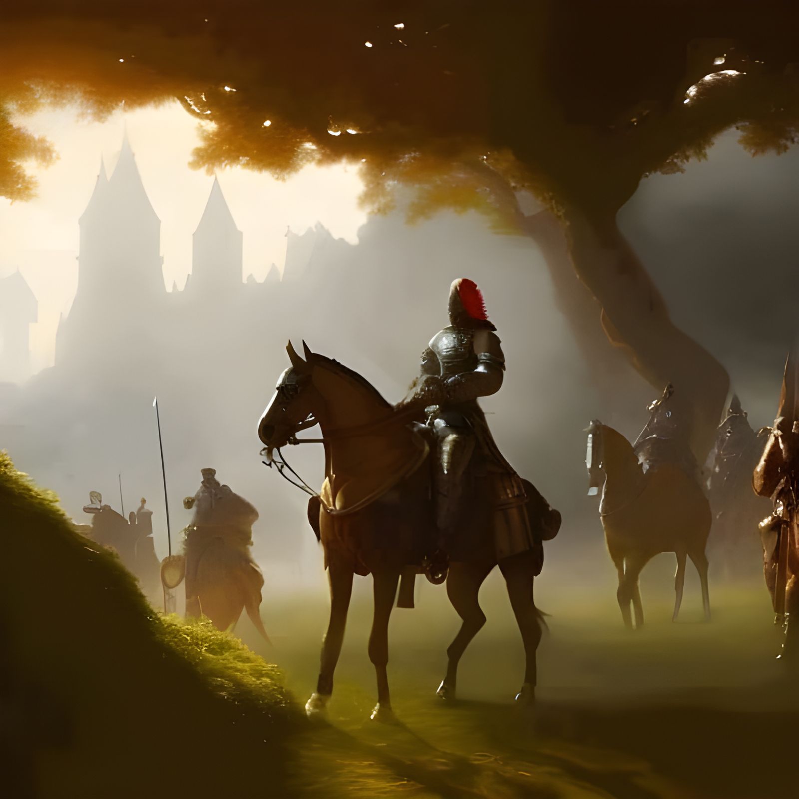 Knights - AI Generated Artwork - NightCafe Creator