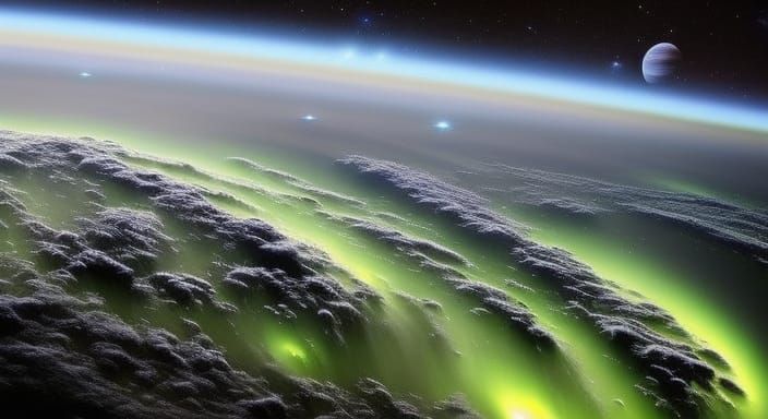 Planetary Flyby: What Lurks Below? - AI Generated Artwork - NightCafe ...