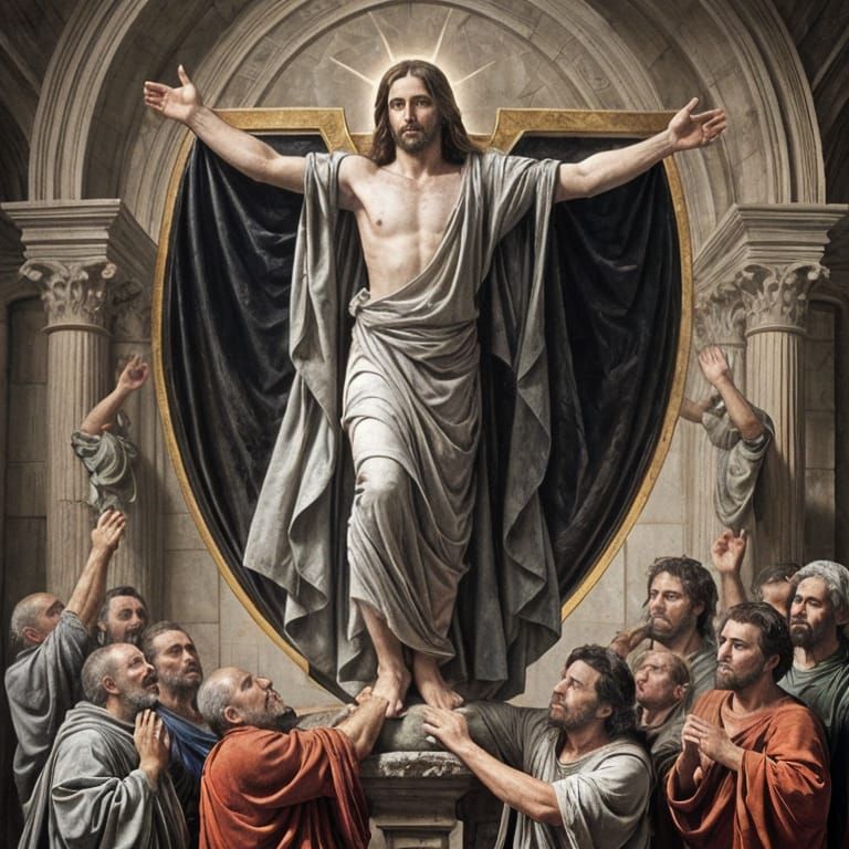 The resurrection of Christ - Christ's Triumphal Resurrection...