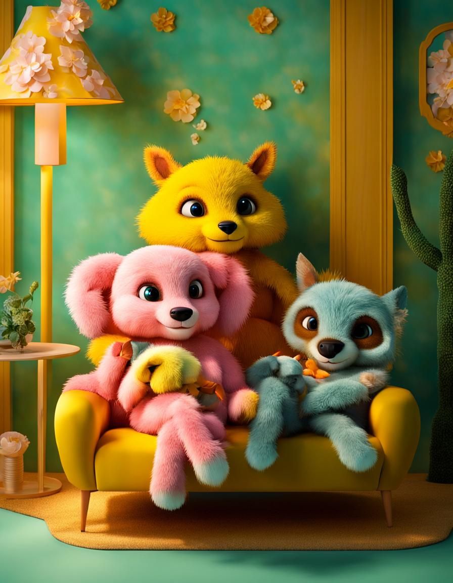 Pokey Guys & Girly-Gals - AI Generated Artwork - NightCafe Creator