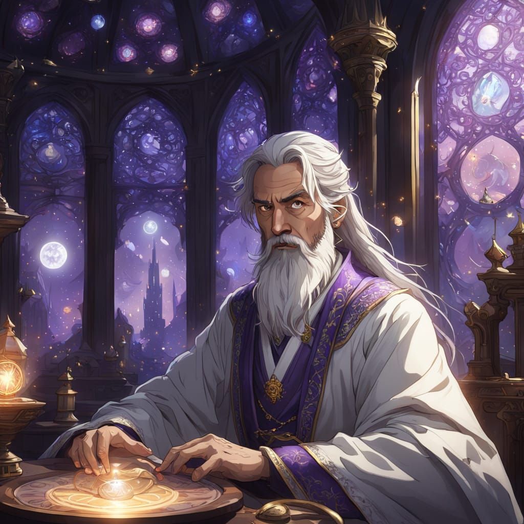 Kung-fu Wizard - Epic Fantasy Confrontation in Wizard's Towe...