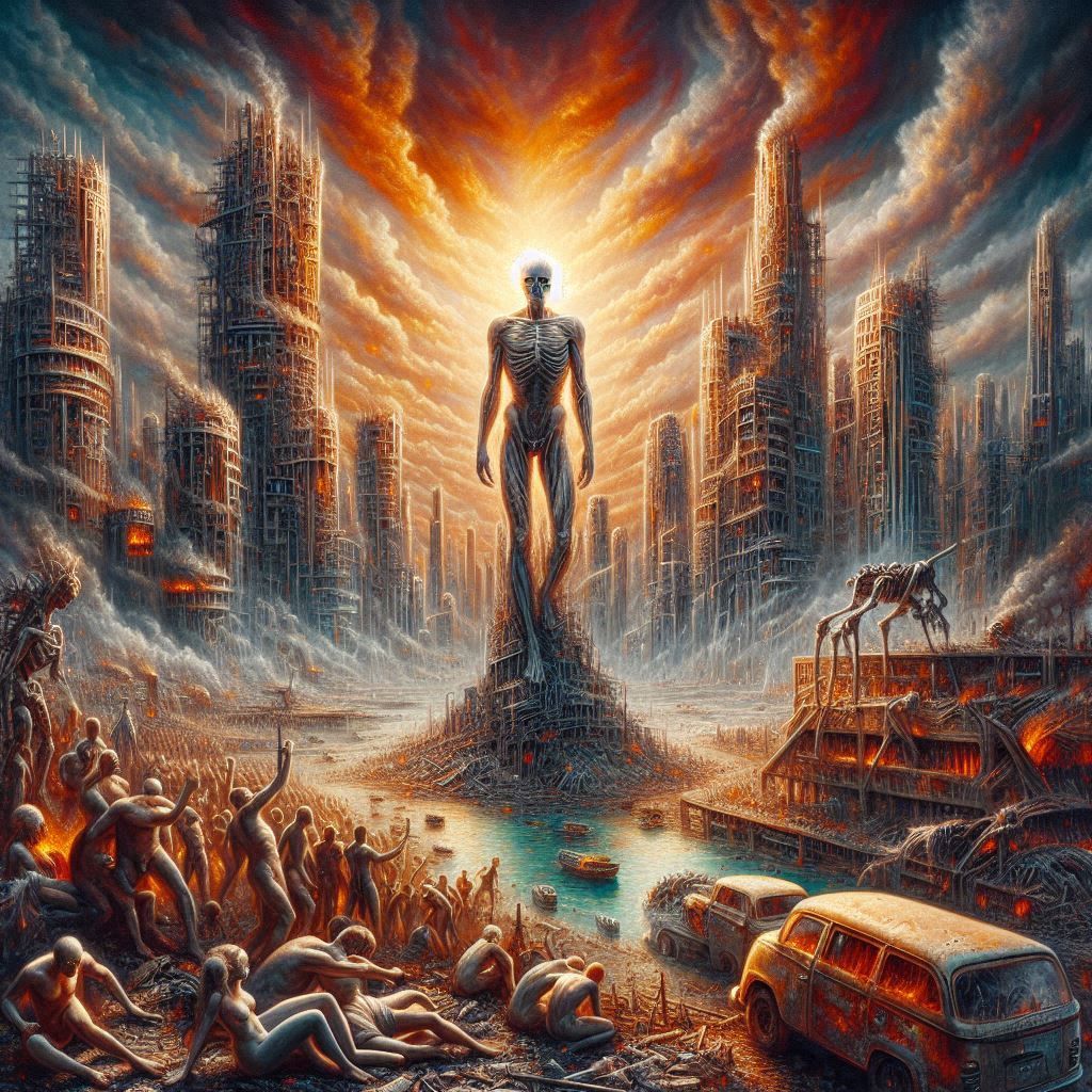 Apocalyptic 4 - AI Generated Artwork - NightCafe Creator