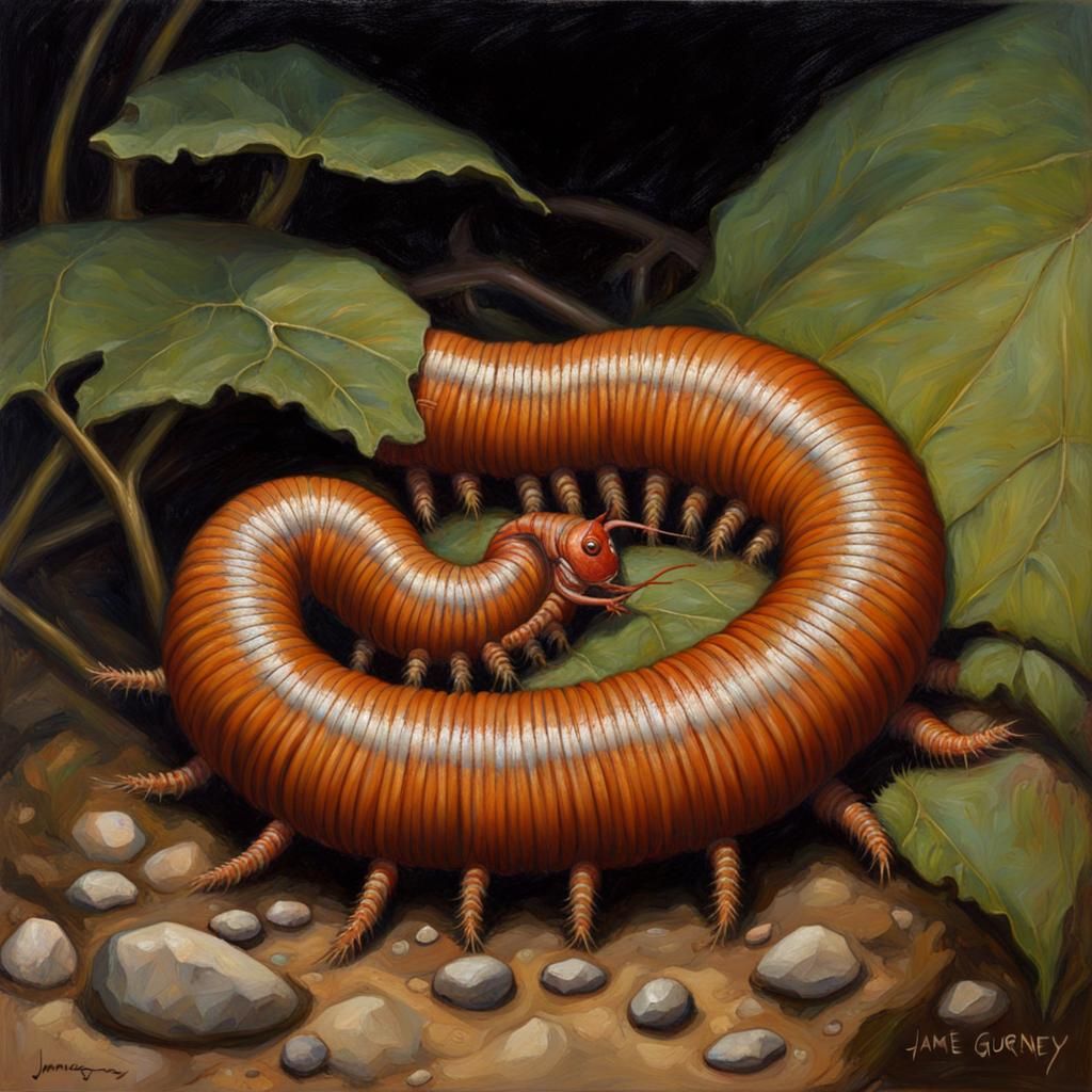 Millipede_1 - AI Generated Artwork - NightCafe Creator