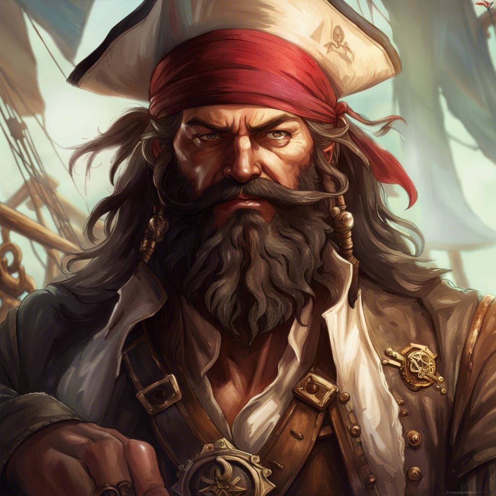 Pirate - AI Generated Artwork - NightCafe Creator