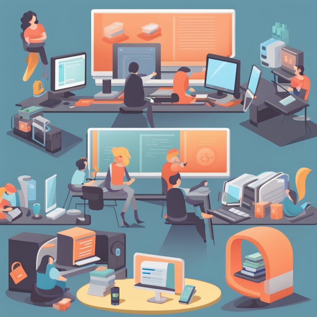 A Learning environment in computer - AI Generated Artwork - NightCafe ...