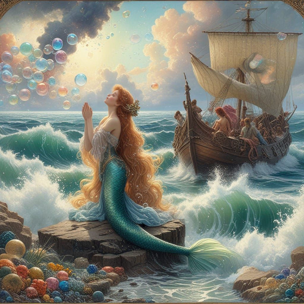 Illustration for "Last words of the siren"