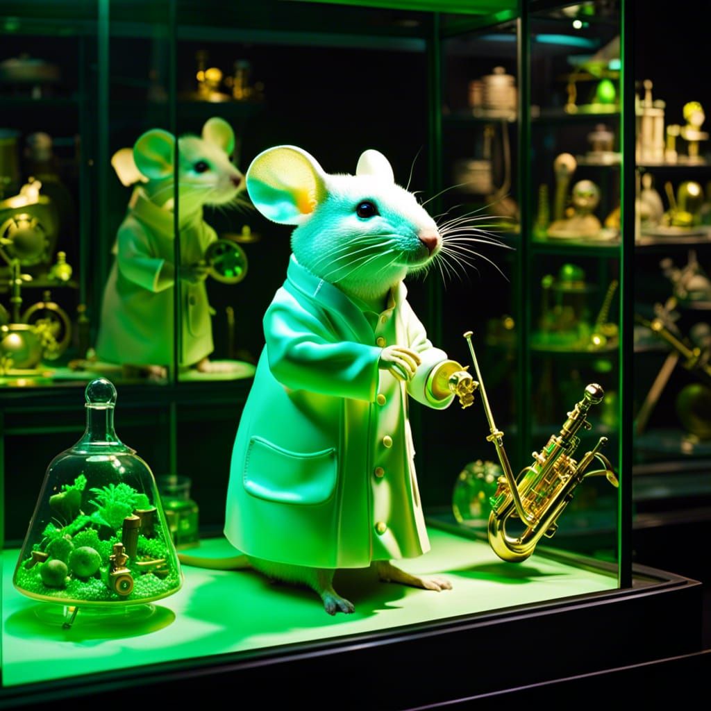 The Museum of Mutated Mice - AI Generated Artwork - NightCafe Creator