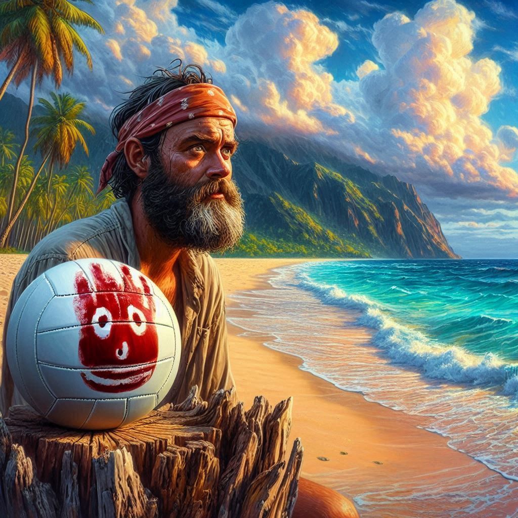 "Castaway" (Epic 5%) - AI Generated Artwork - NightCafe Creator