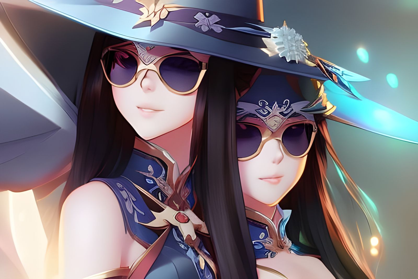 Two Sisters - AI Generated Artwork - NightCafe Creator