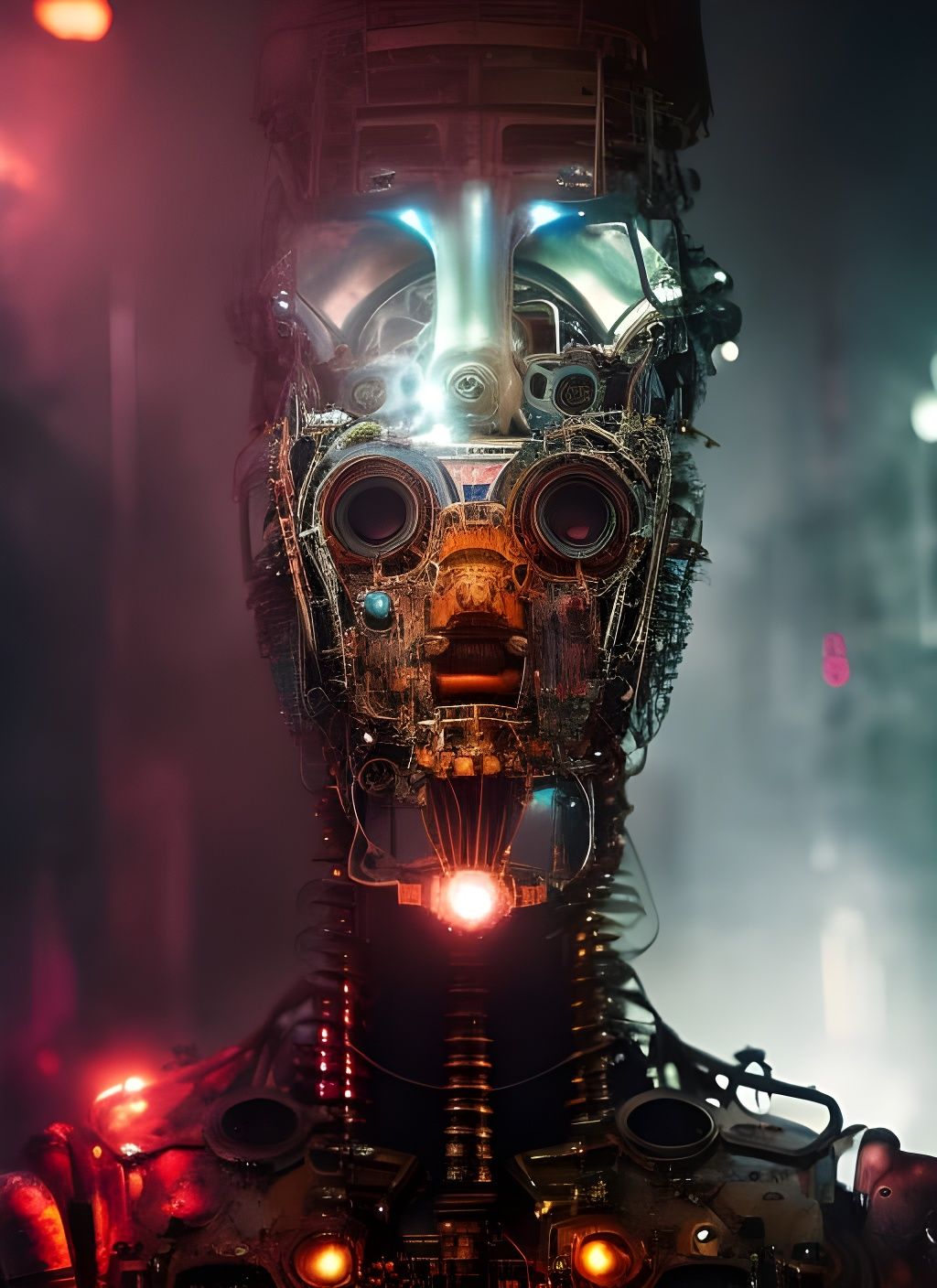 Assembling the Androids 08 - AI Generated Artwork - NightCafe Creator