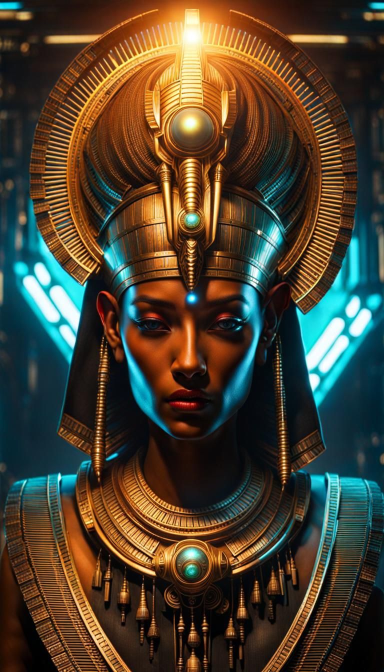 Aton – Sun God - AI Generated Artwork - NightCafe Creator