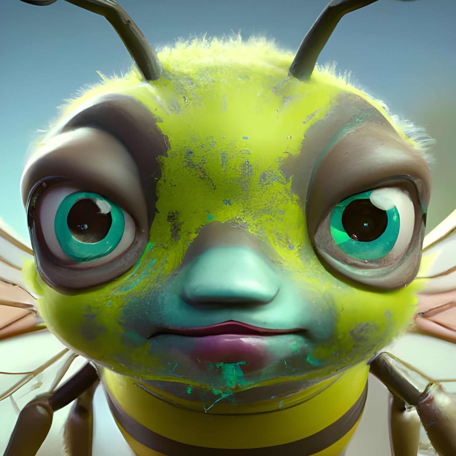 Zombee Returns - AI Generated Artwork - NightCafe Creator