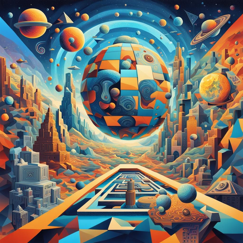 The World Machine III ! - AI Generated Artwork - NightCafe Creator