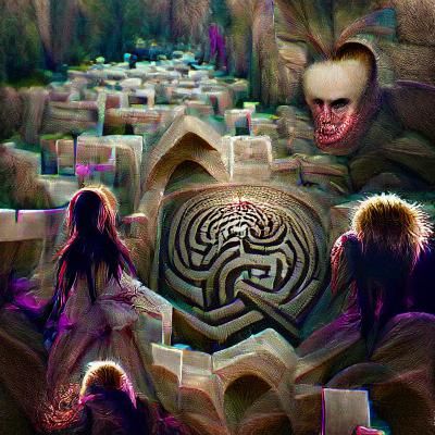 Labyrinth - AI Generated Artwork - NightCafe Creator