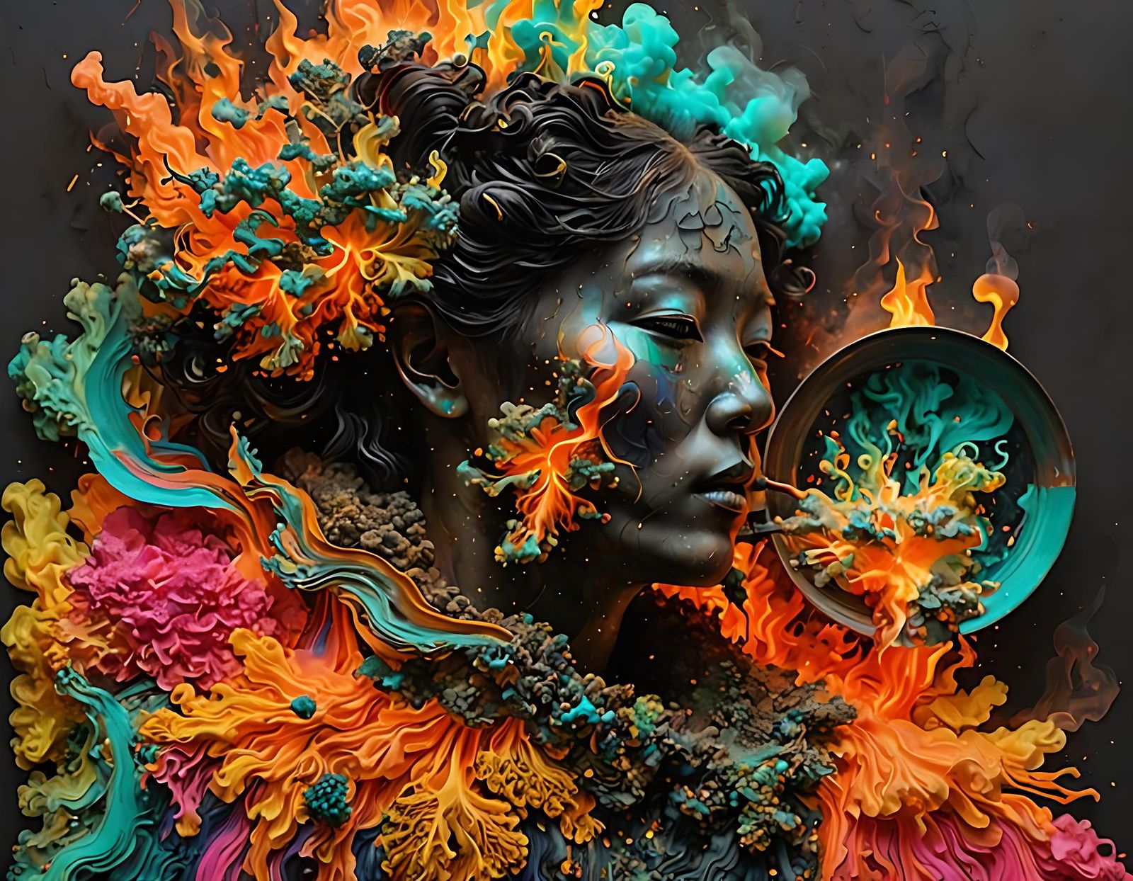 🆗Portrait of hot - AI Generated Artwork - NightCafe Creator