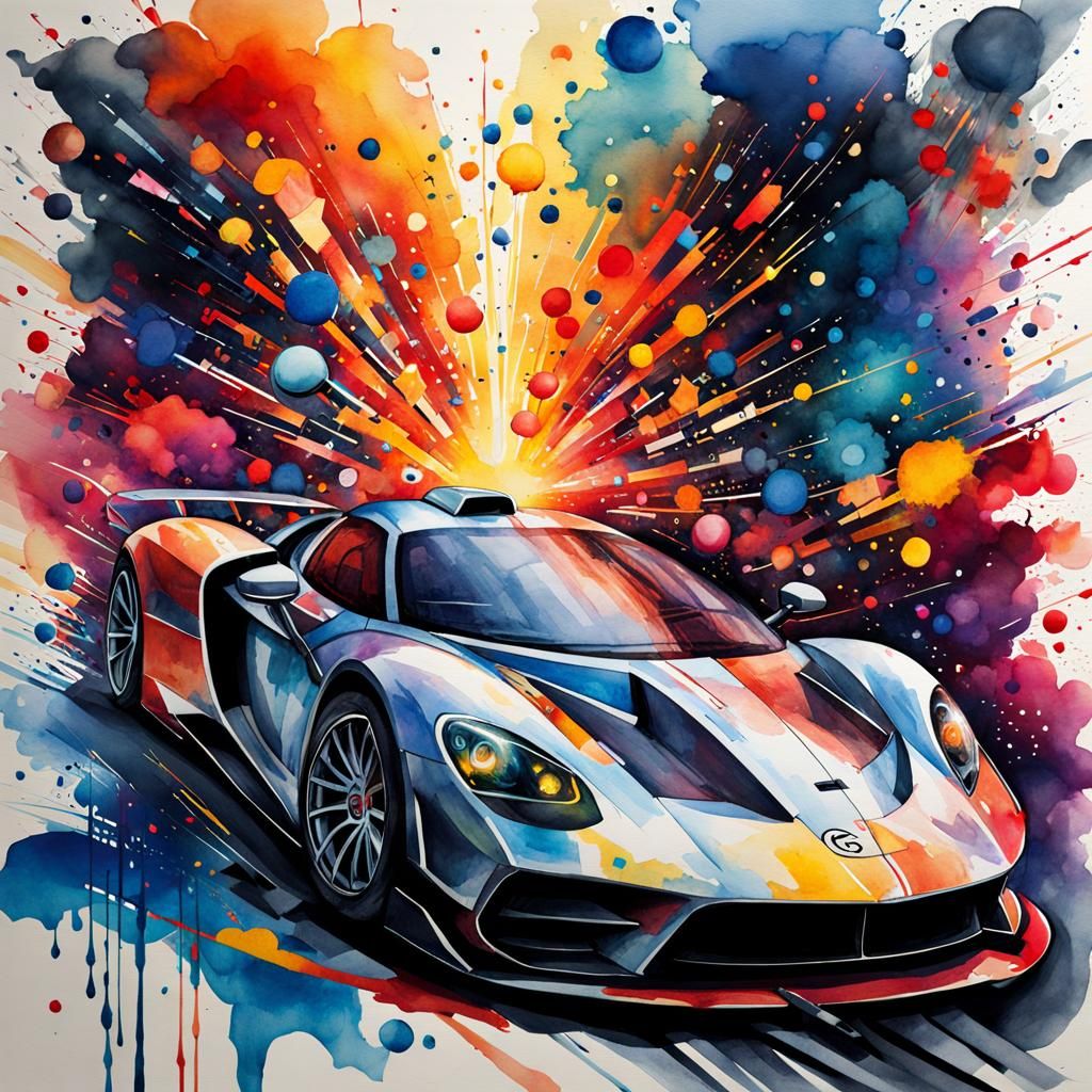Racing car - AI Generated Artwork - NightCafe Creator