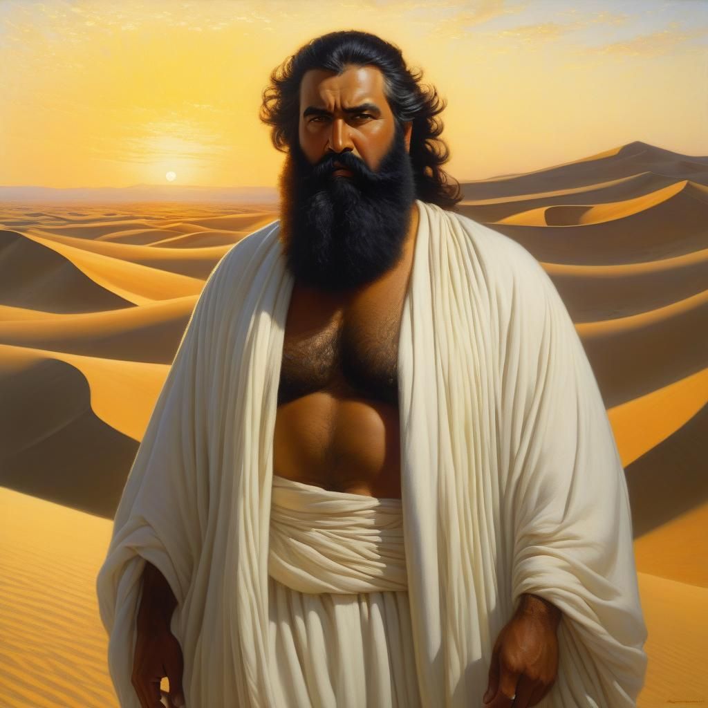 Bar'Talmai the Giver, a disciple - AI Generated Artwork - NightCafe Creator