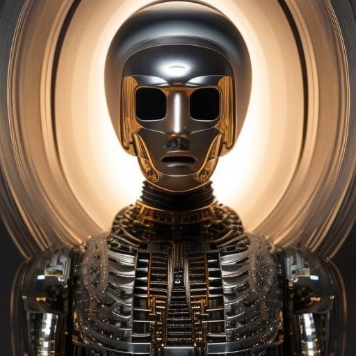 Mechanical android - AI Generated Artwork - NightCafe Creator
