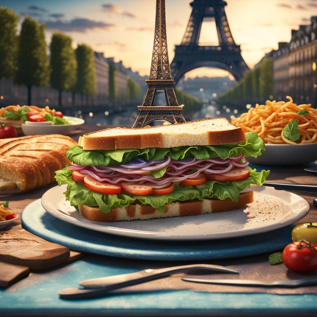 a french view - AI Generated Artwork - NightCafe Creator