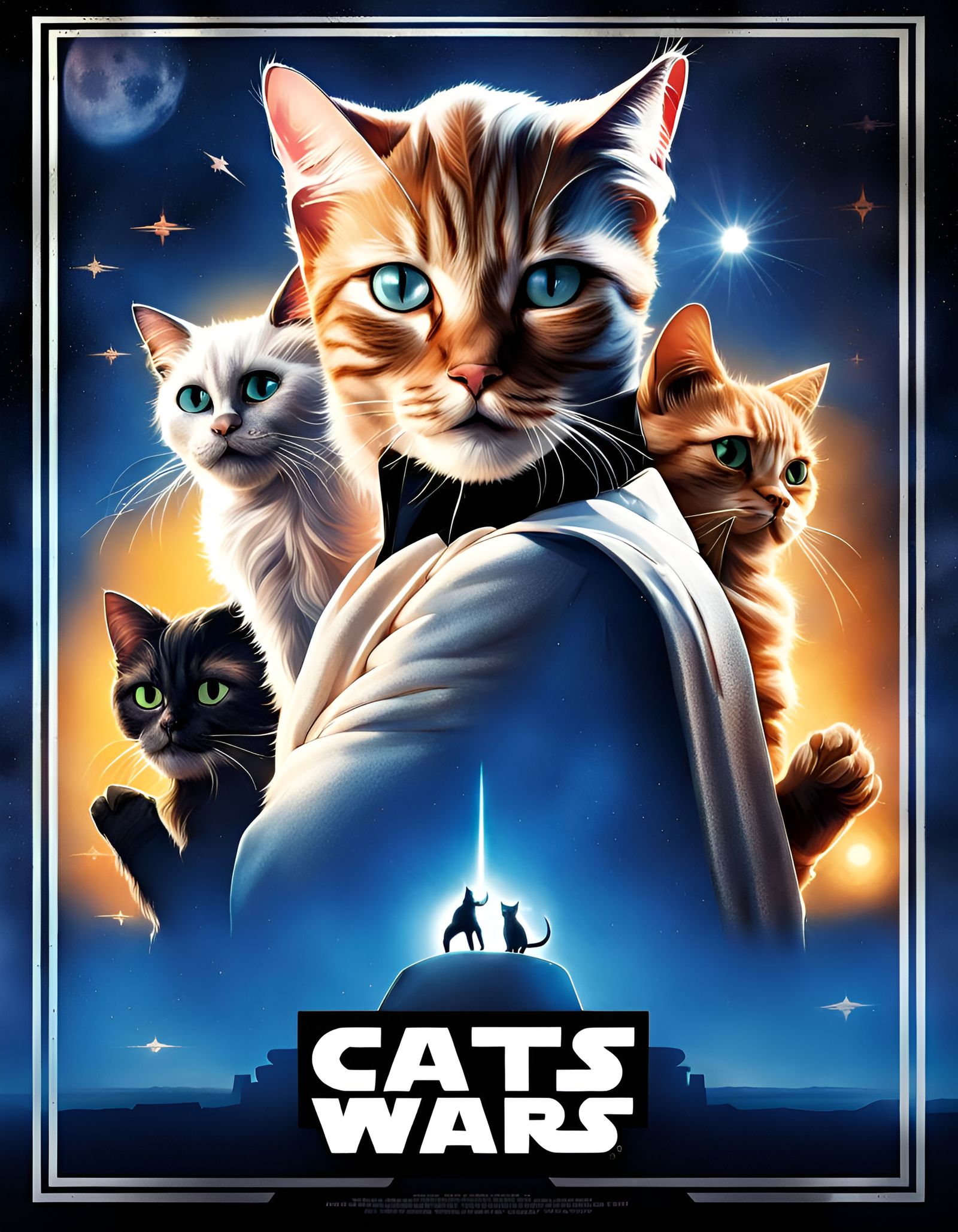 Cats Wars - AI Generated Artwork - NightCafe Creator