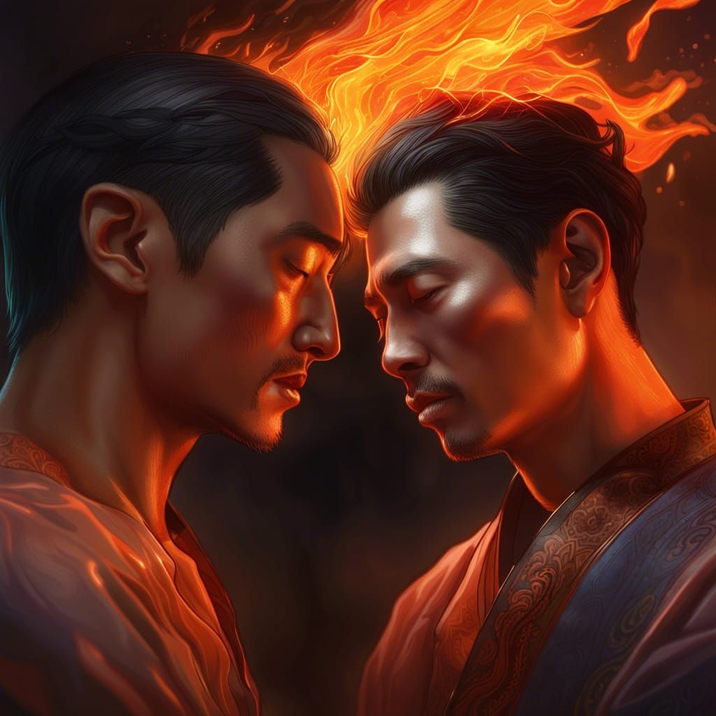 Fiery Passion - AI Generated Artwork - NightCafe Creator