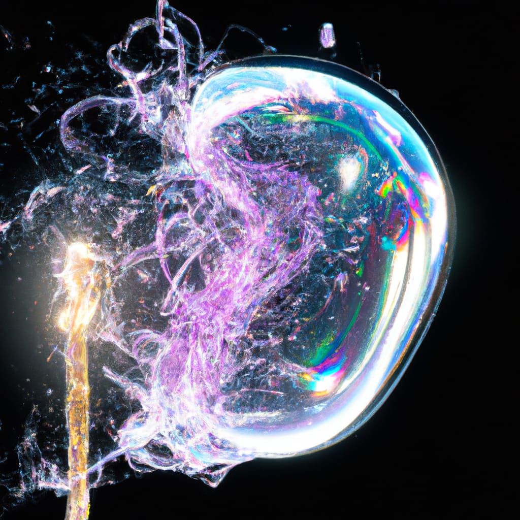 Magical bubble - Daily challenge #239 - NightCafe