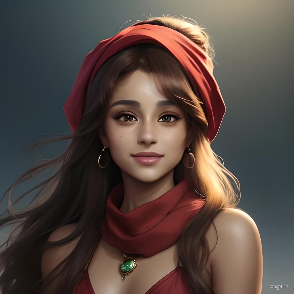 Gypsy Girl - AI Generated Artwork - NightCafe Creator