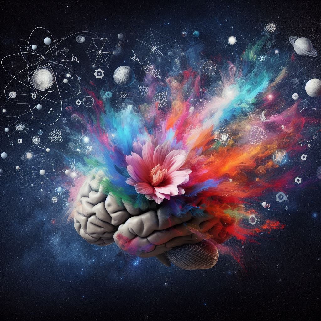 Blooming Brain - AI Generated Artwork - NightCafe Creator