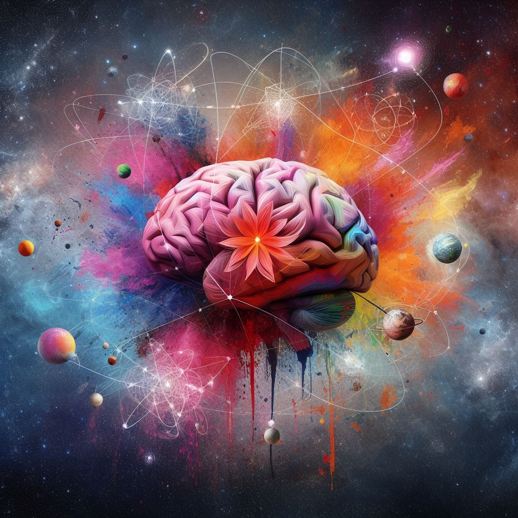 Blooming Brain - AI Generated Artwork - NightCafe Creator