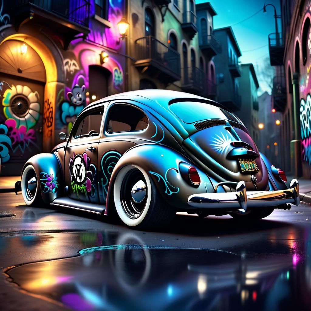 Graffiti Bug - AI Generated Artwork - NightCafe Creator