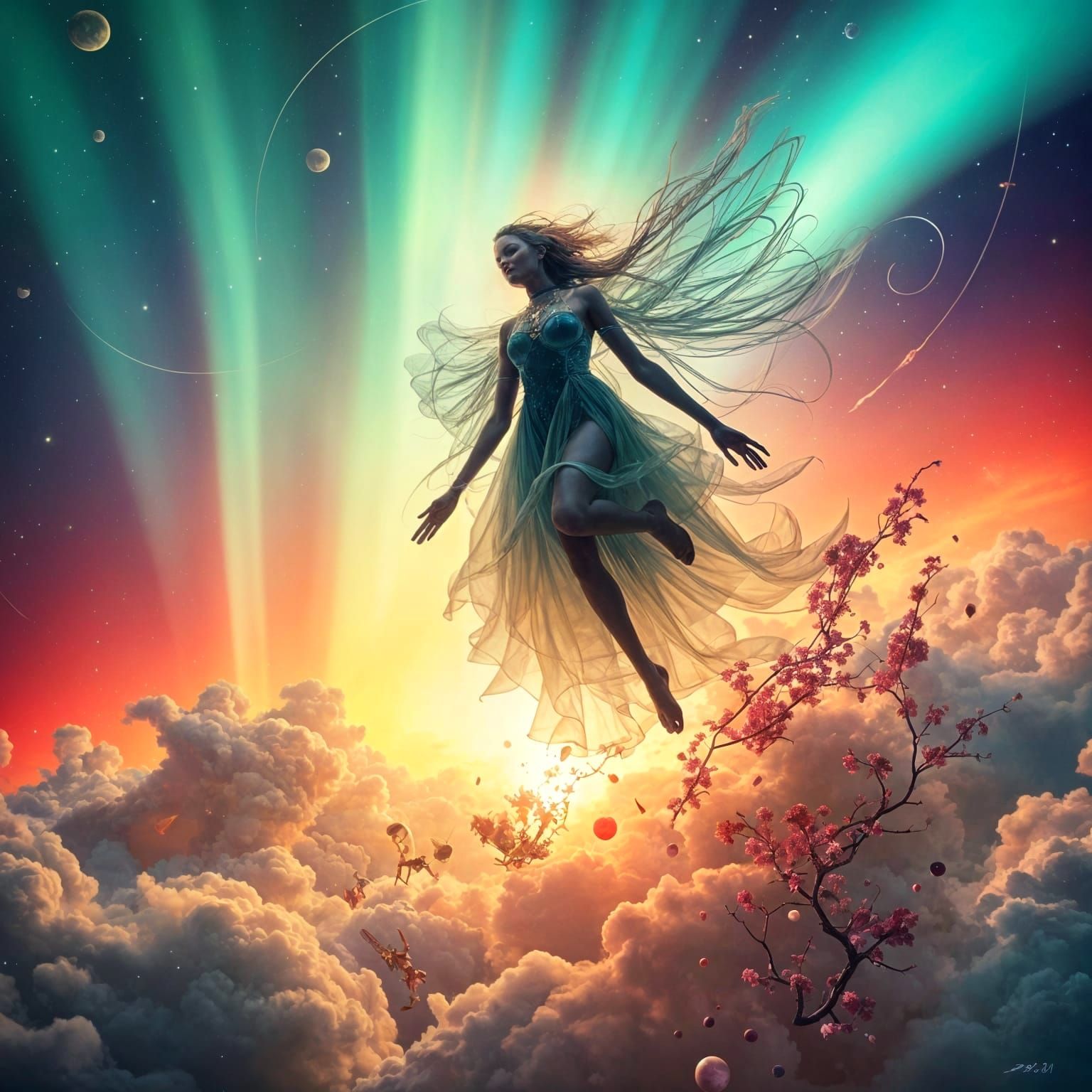 Floating in a dream - Floating in a dream