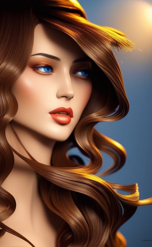 she is so pretty 01 - AI Generated Artwork - NightCafe Creator