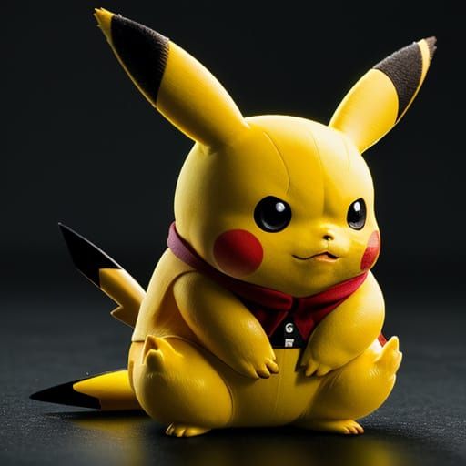 Pikachu as a gangster - Pikachu as a gangster