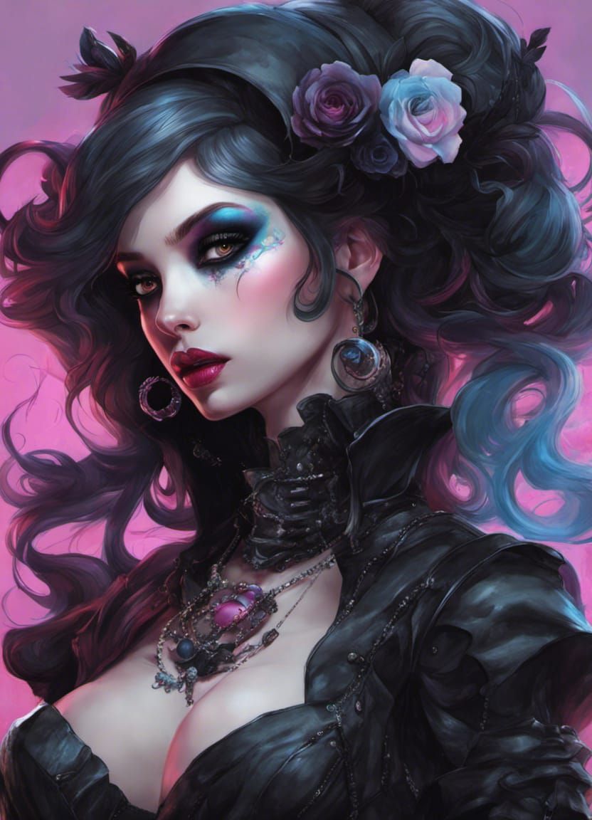 "Bad_Girl_Goth_Raver"!!! Caricature, Innocent_Candy_Vixen_Girl ...