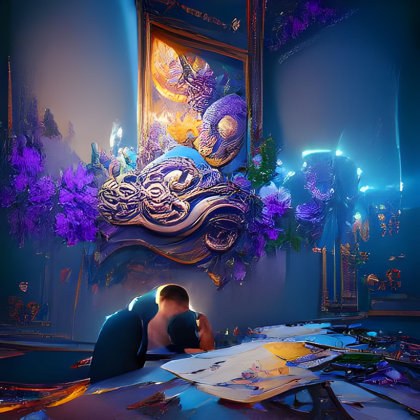 A Secret Room - AI Generated Artwork - NightCafe Creator