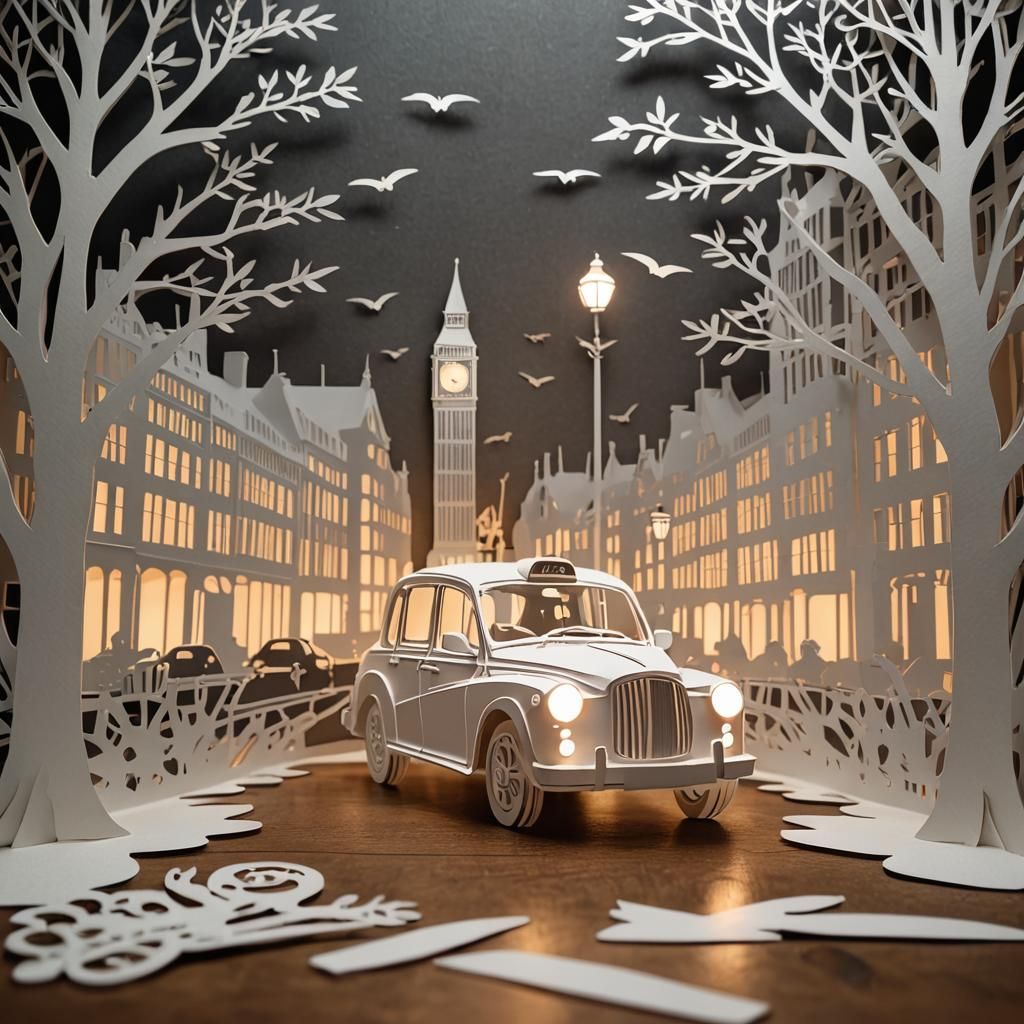 Hackney Carriage - AI Generated Artwork - NightCafe Creator