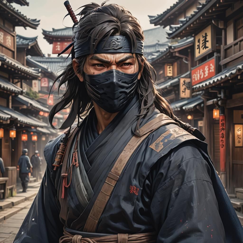 Ninja - AI Generated Artwork - NightCafe Creator