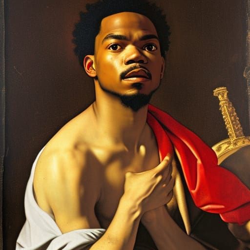 Renaissance rappers: Chance the Rapper - AI Generated Artwork ...