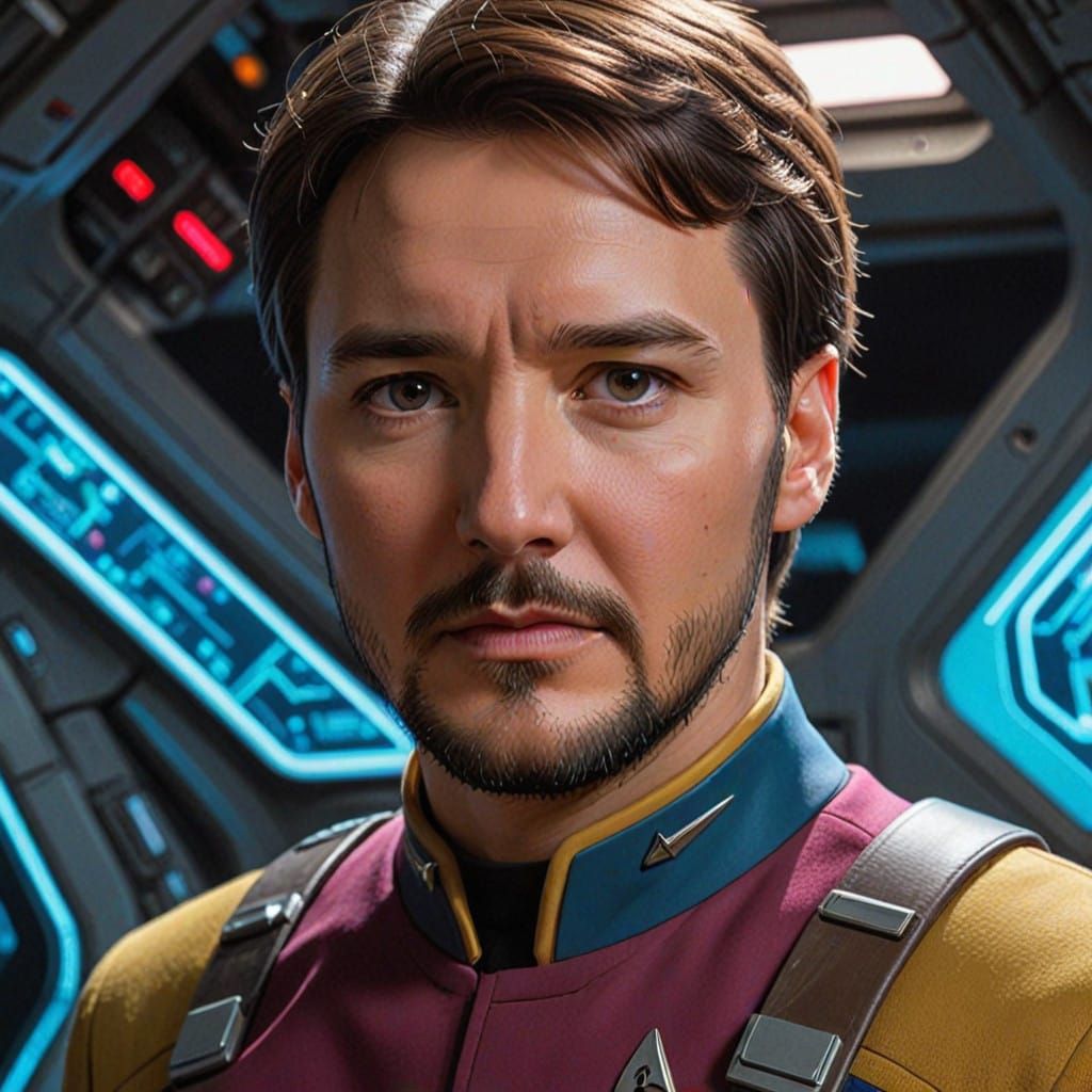 Starship Commander on Space Force One