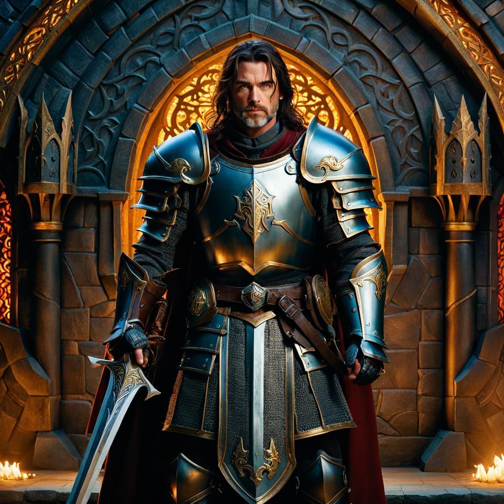 Powerful knight - AI Generated Artwork - NightCafe Creator