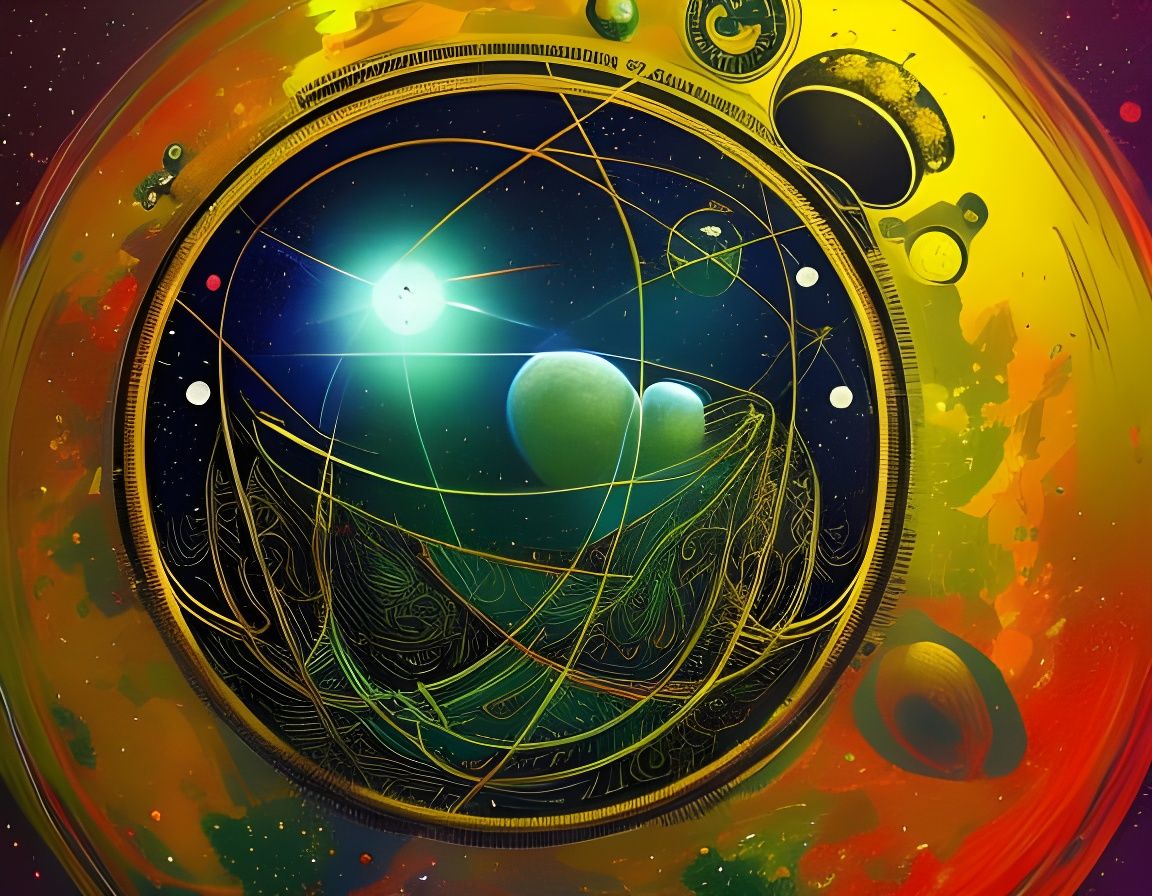 Alien civilization seen from space - AI Generated Artwork - NightCafe ...