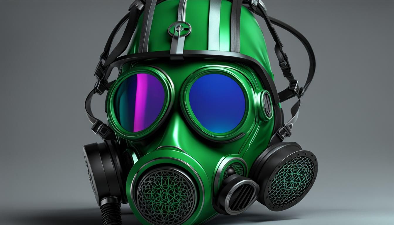 Original Gas Mask 2 Hyperreal - AI Generated Artwork - NightCafe Creator