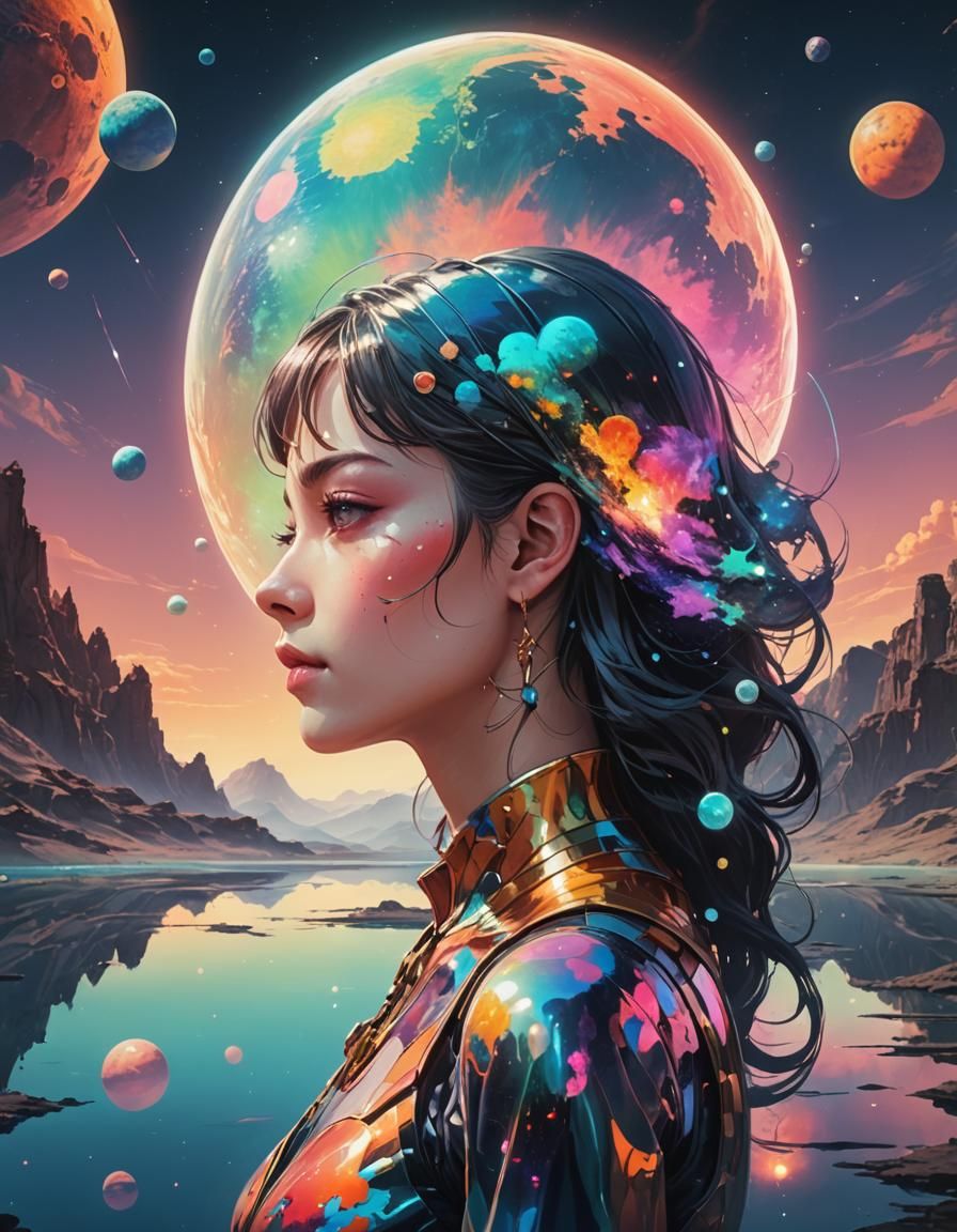 Alien World, Alien Mind - AI Generated Artwork - NightCafe Creator