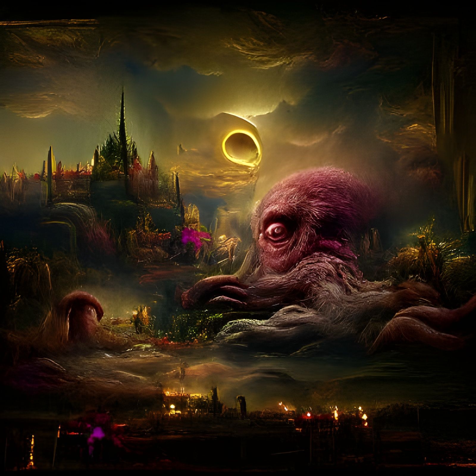Cosmic Horror (reworked) - AI Generated Artwork - NightCafe Creator