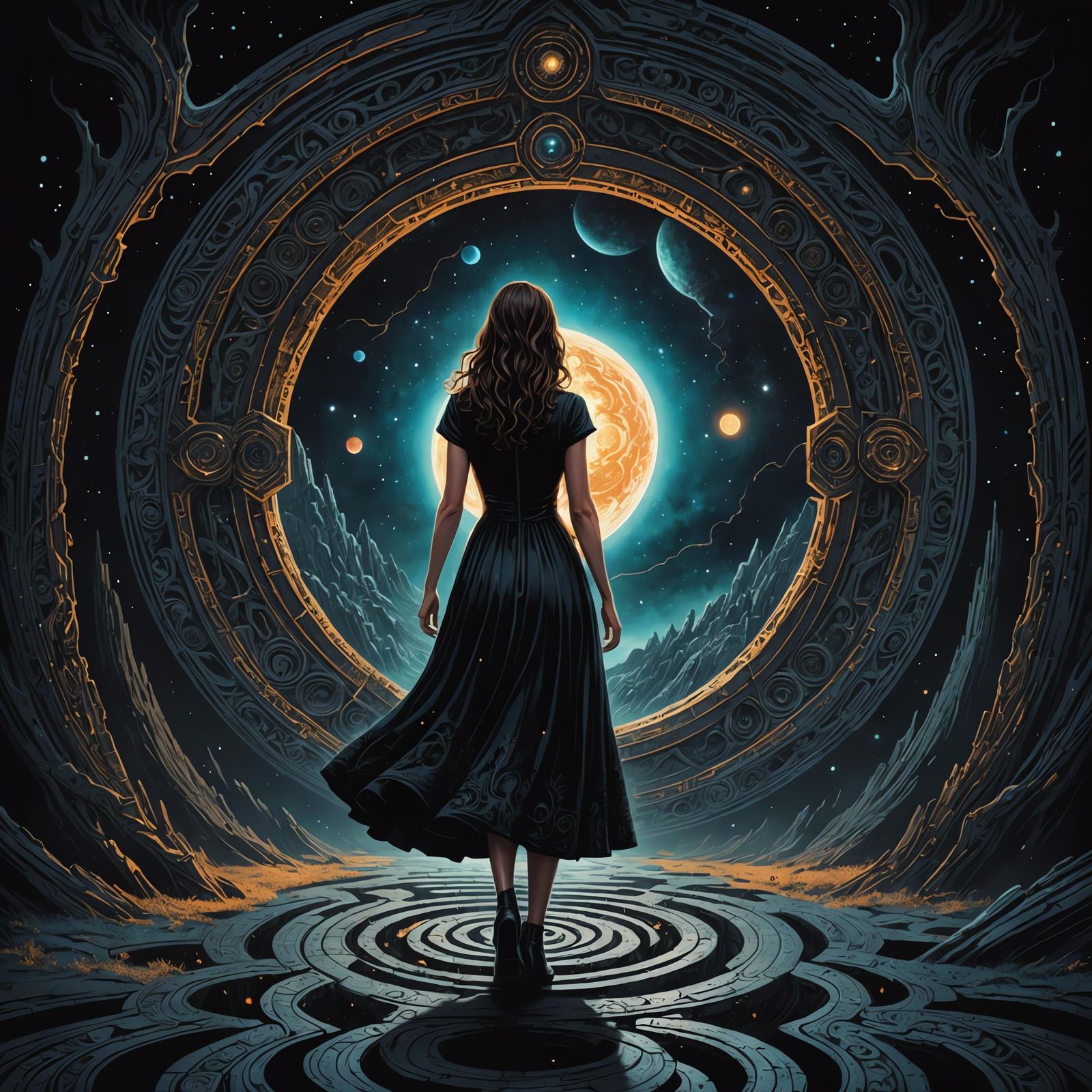 Walking Away - AI Generated Artwork - NightCafe Creator