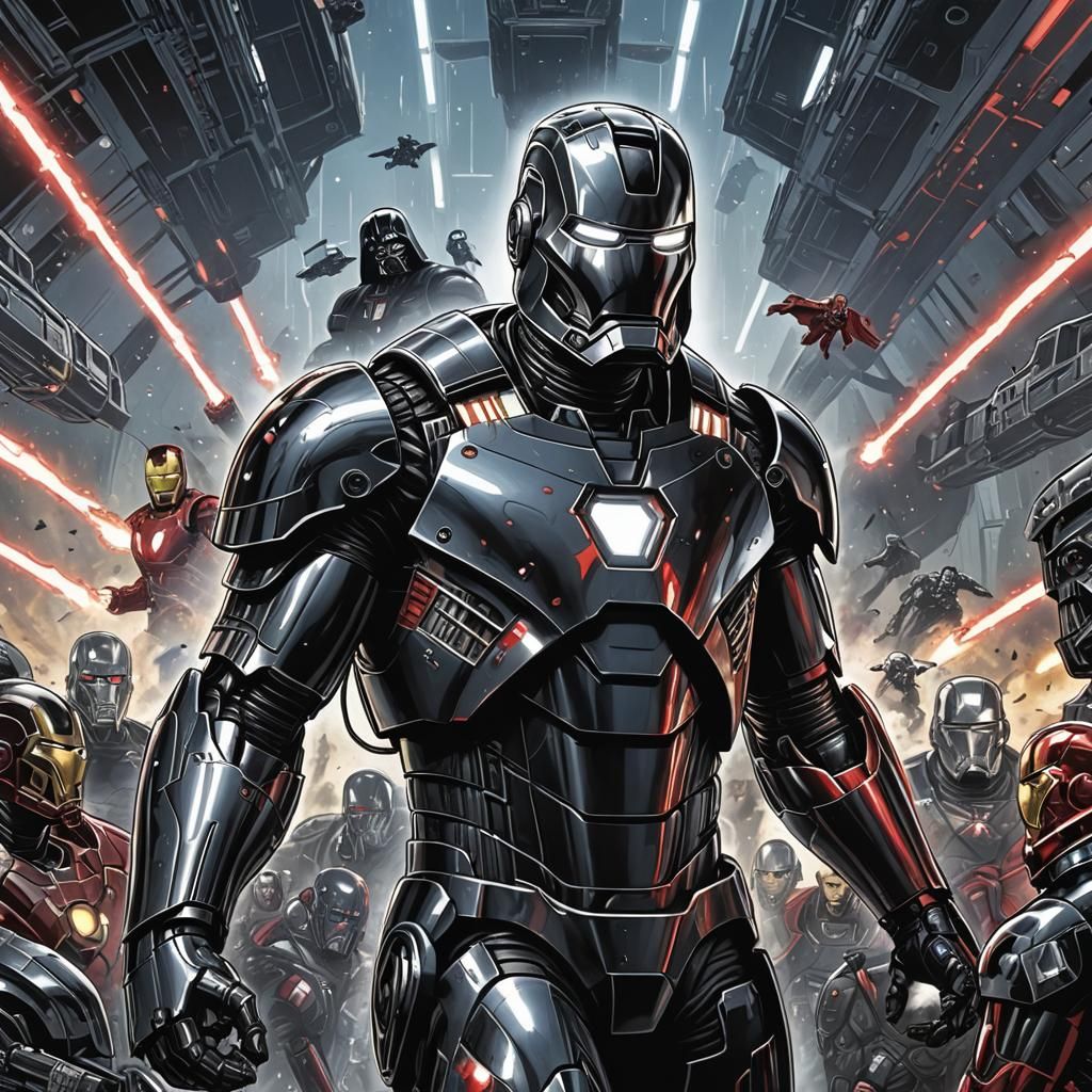 Iron Vader - AI Generated Artwork - NightCafe Creator