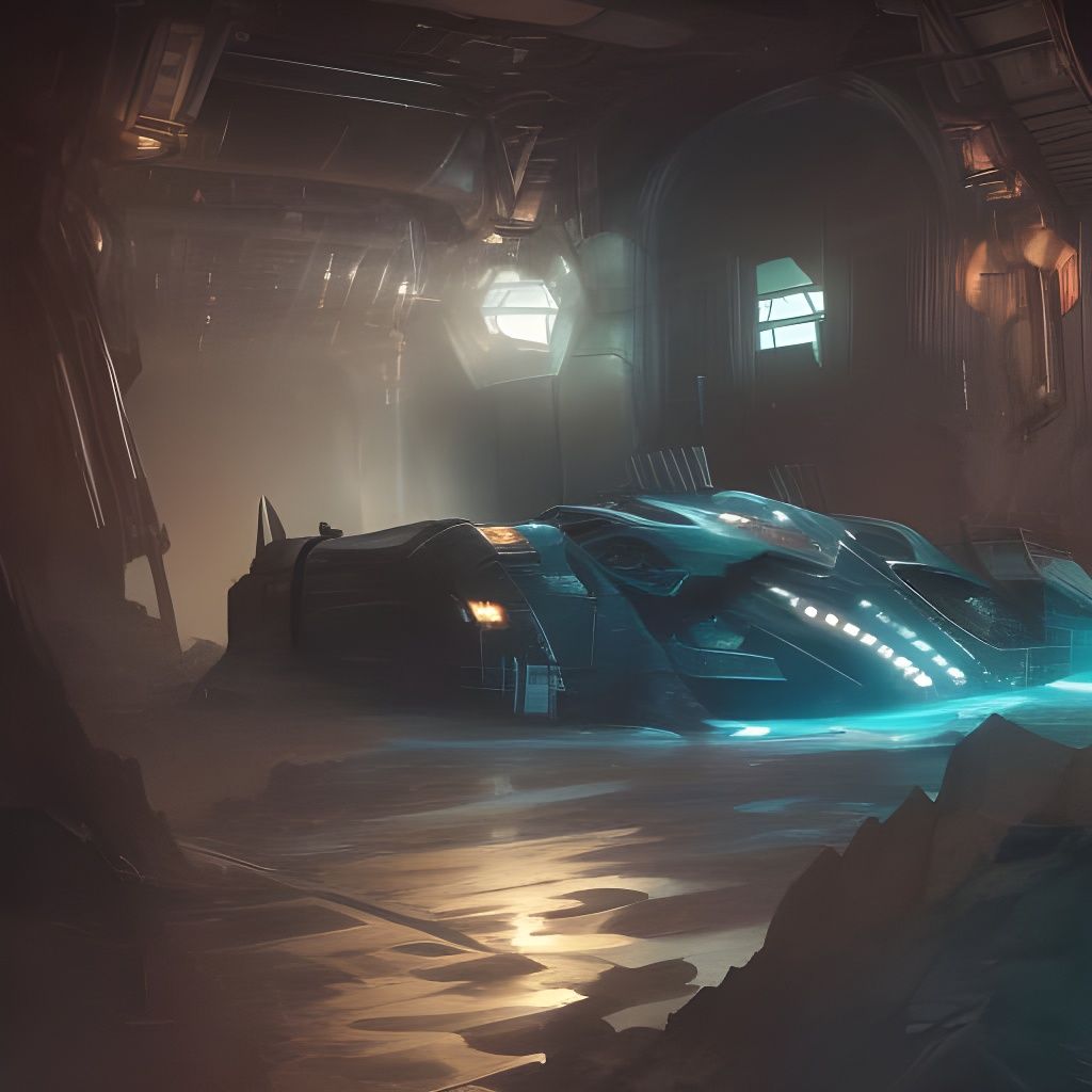 Batmobile - AI Generated Artwork - NightCafe Creator