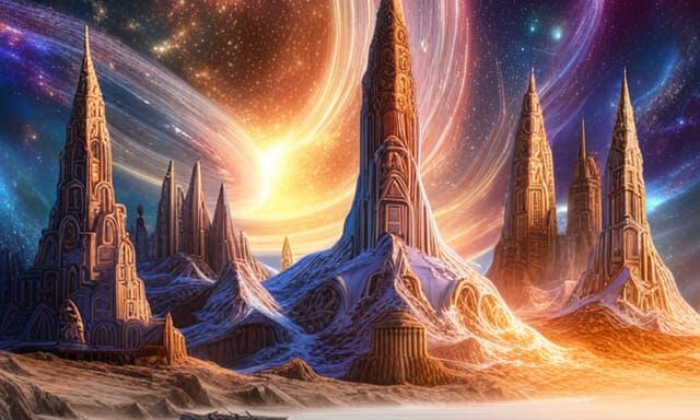 Landscape of Lemuria - AI Generated Artwork - NightCafe Creator