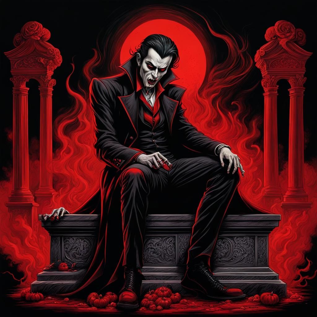 Vampire vibe - AI Generated Artwork - NightCafe Creator