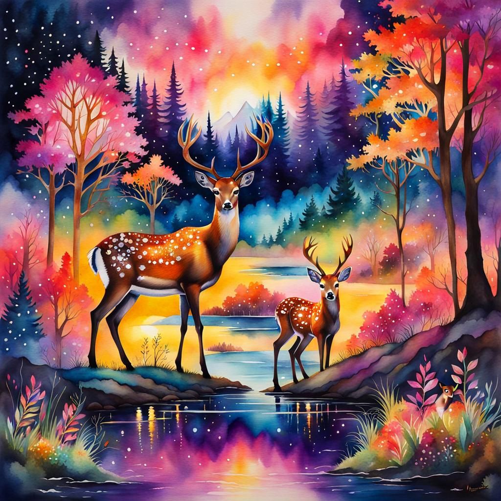 "Experience the beauty and wonder of a colorful fantasy world through ...